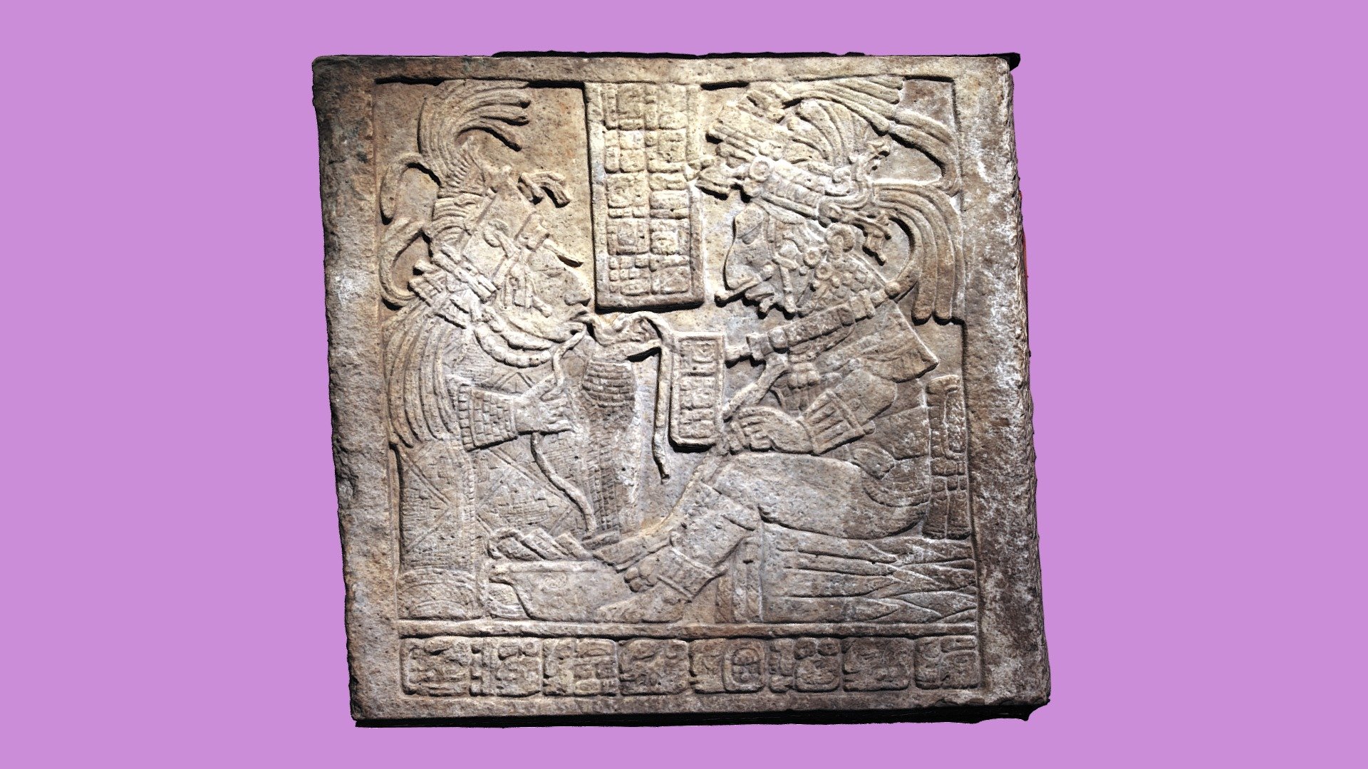 Yaxchilan Lintel 17 - Download Free 3D model by danielpett [3278643 ...