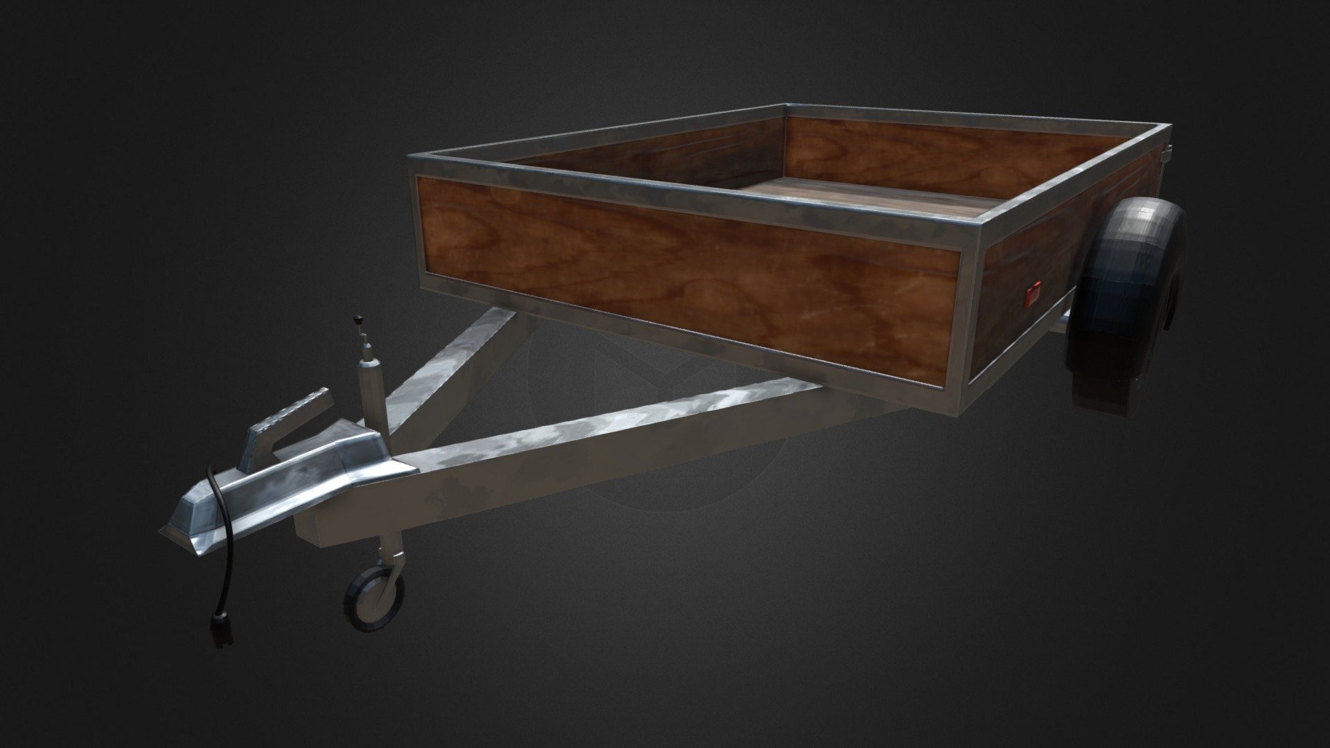 Trailer Low Poly - Download Free 3D model by prochazkajoe [32788a4 ...