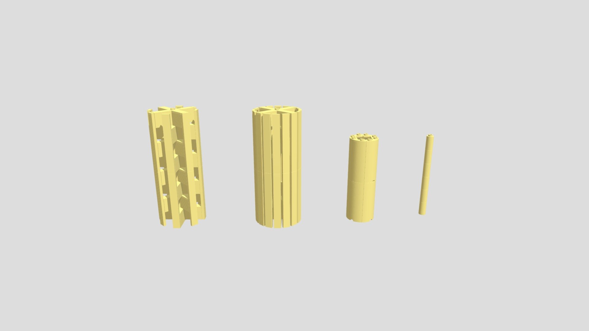 Lego Tube - 3D model by thomgrog [3279fe3] - Sketchfab