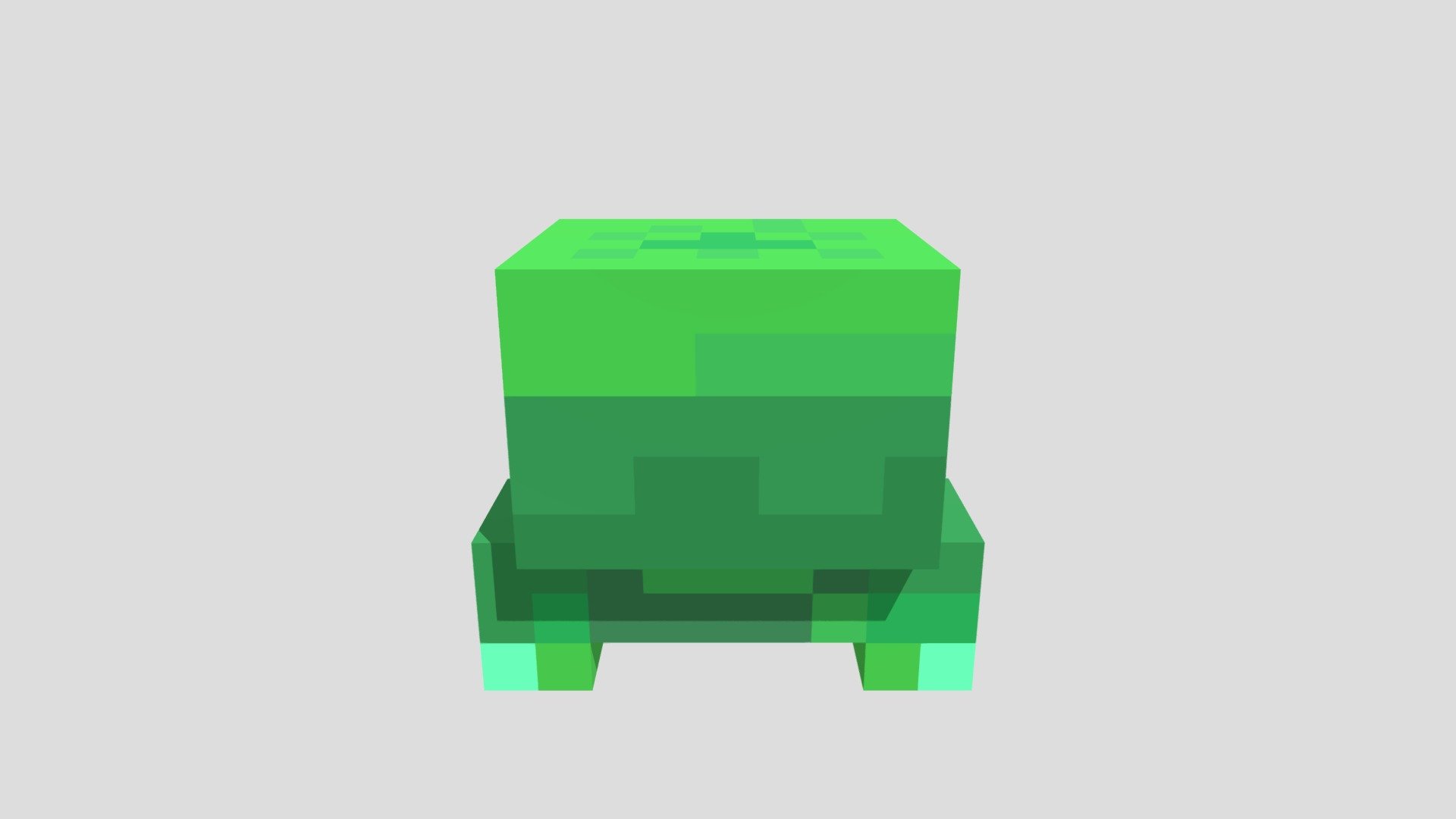 Minecraft Grass Turtle Thing - Download Free 3D model by StevenNobody ...