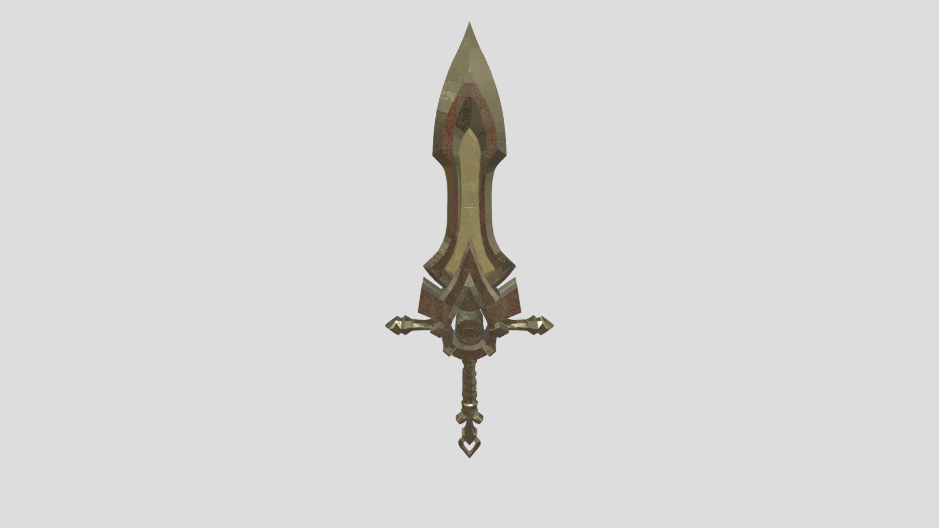 Retopped Sword Model Submission - 3D model by jc1234thetoonist [327c6b7 ...