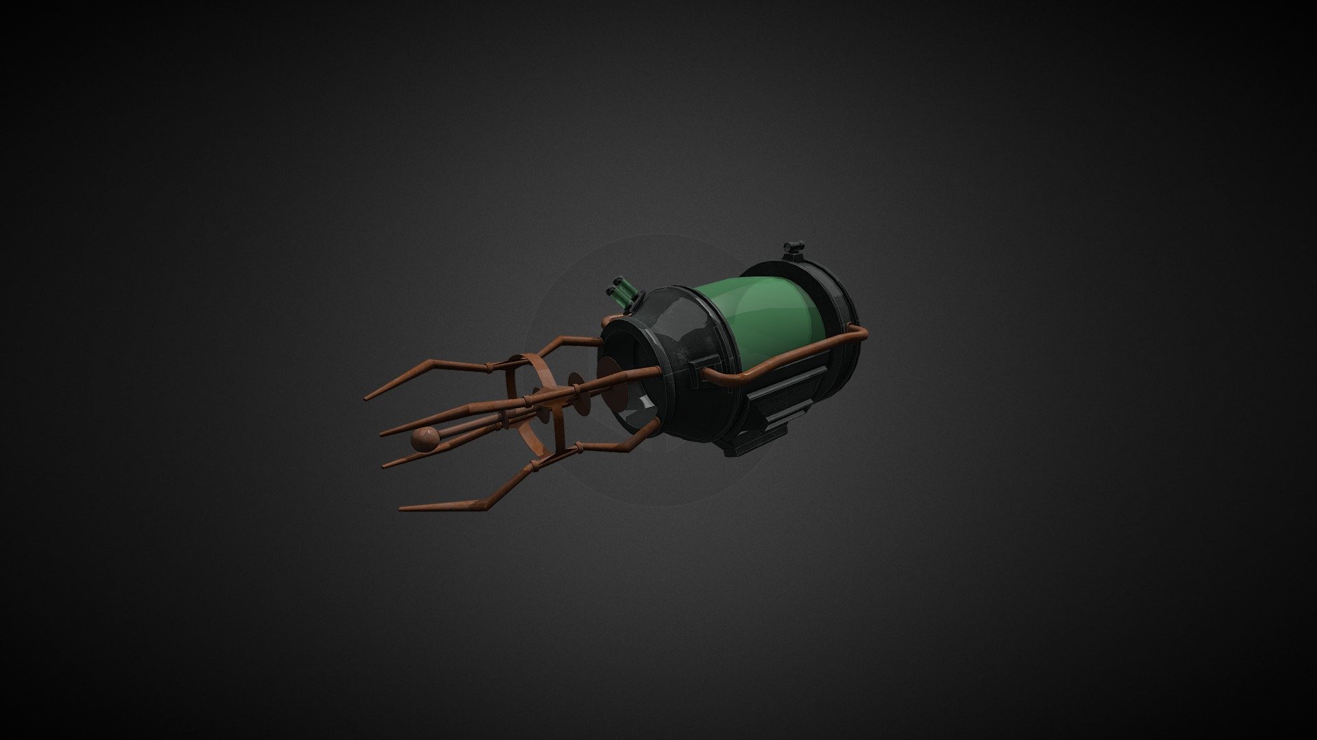 Teleportation Gun - 3D model by wolvema [327d4b9] - Sketchfab