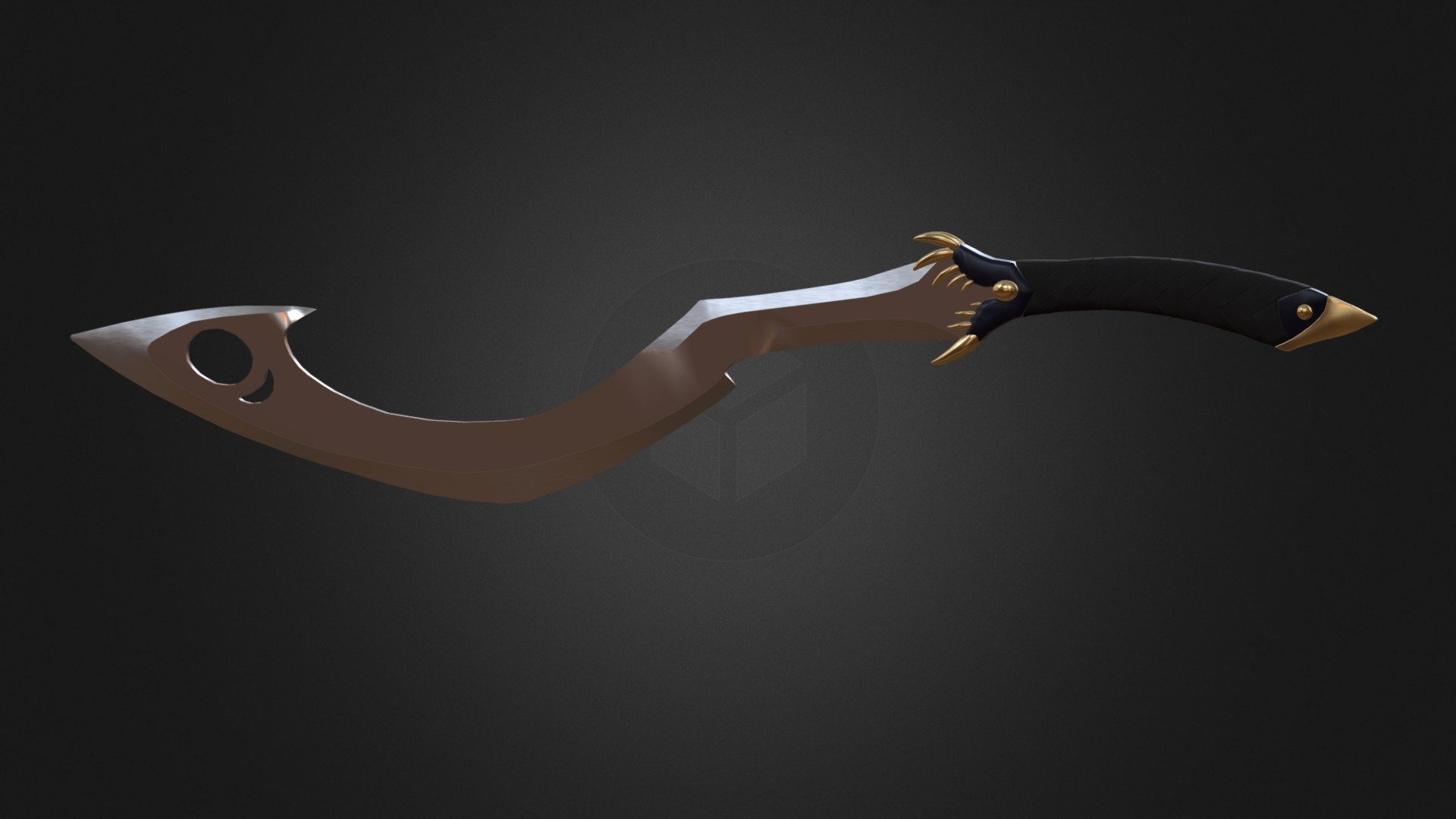Finne Chordata's Sword Clean Version - 3D model by Nicole Grant ...