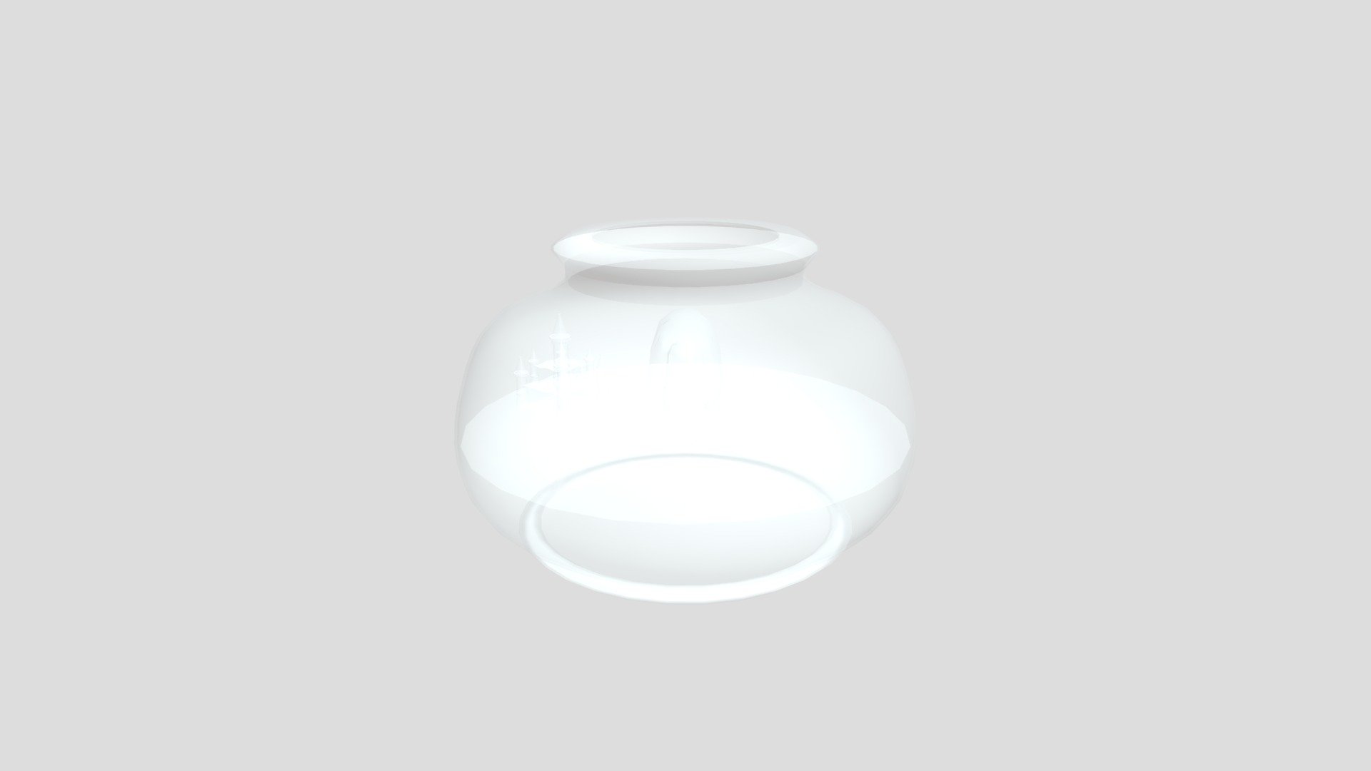 Fishbowl Decorated - 3D model by CosmoBoi [327e21e] - Sketchfab