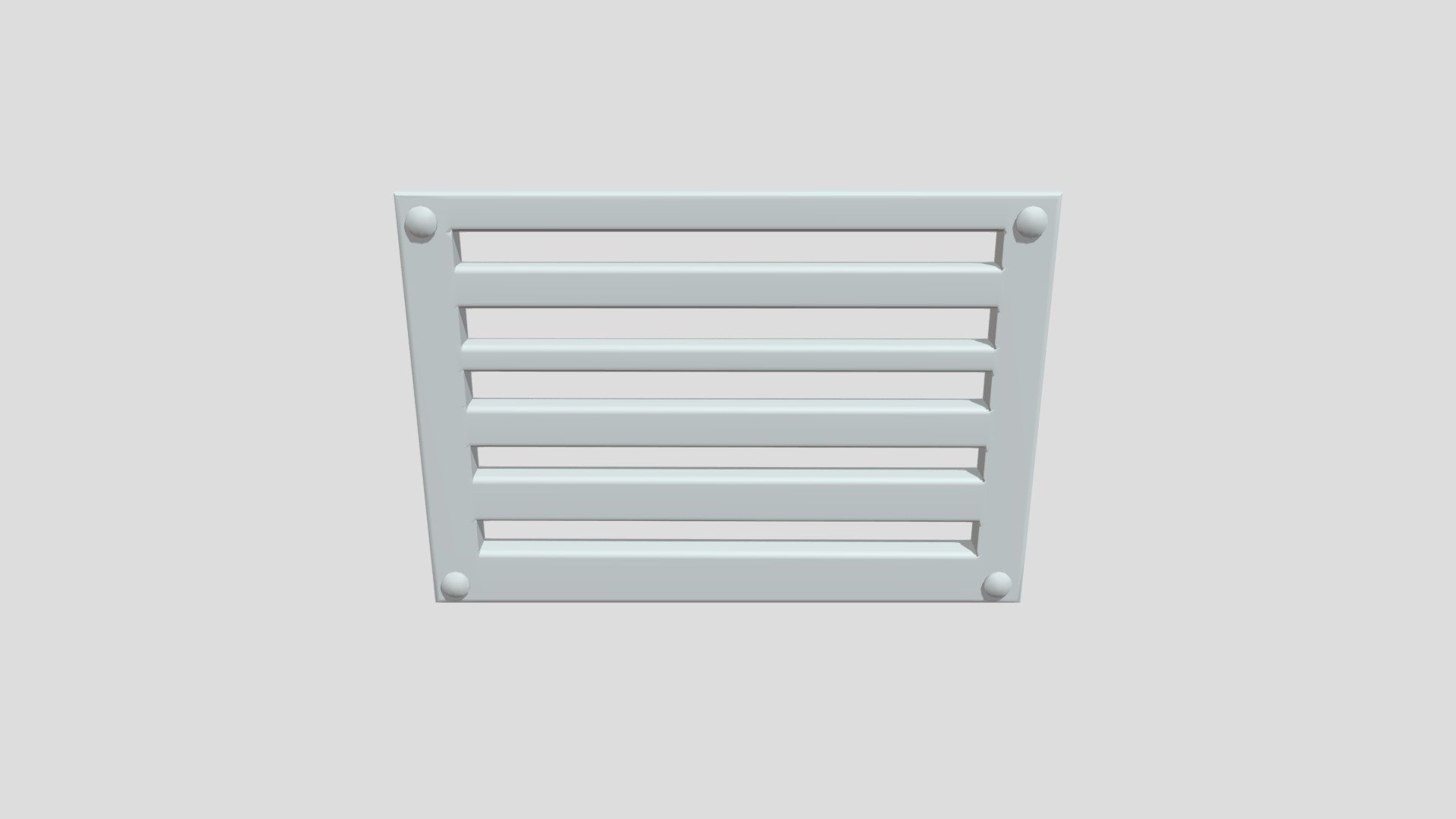 Low_Decor_Vent - 3D model by ziggy185 [327f10d] - Sketchfab