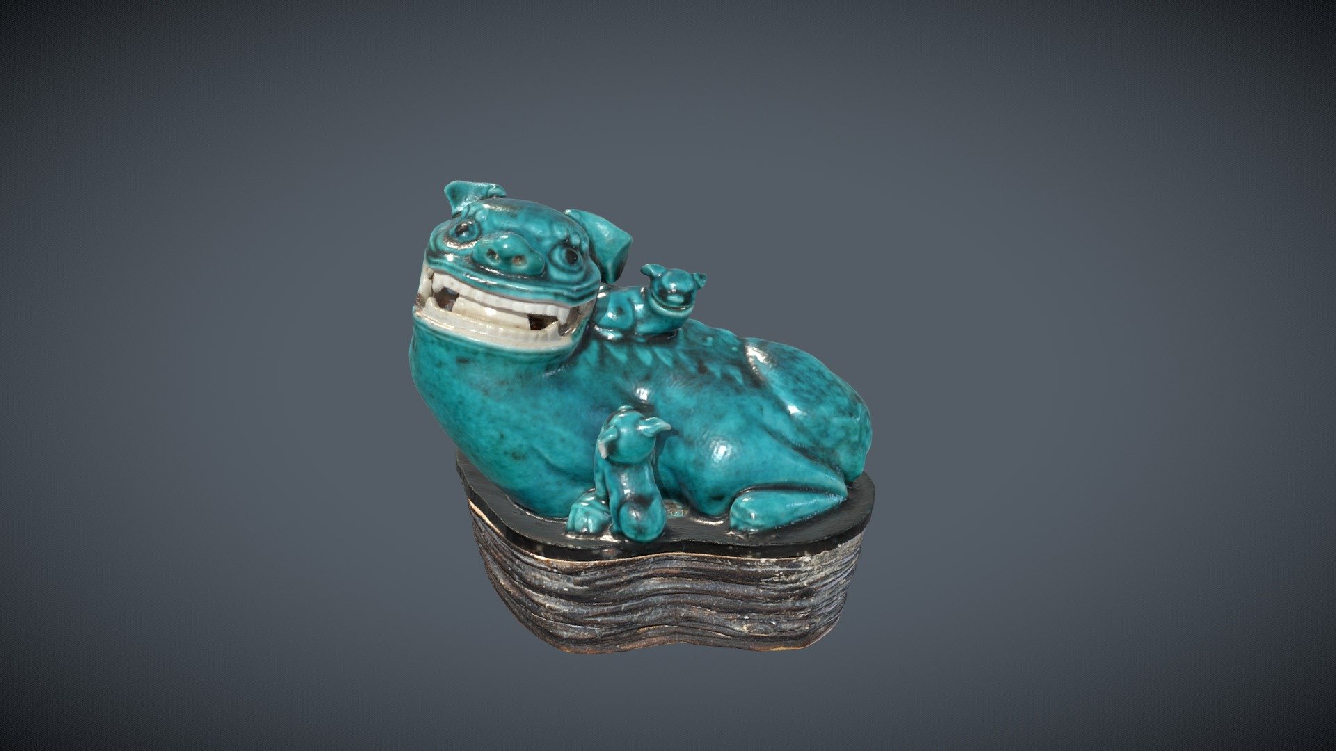 Shishi Incense Burner - 3D model by ThinkSee3D [3281ab1] - Sketchfab
