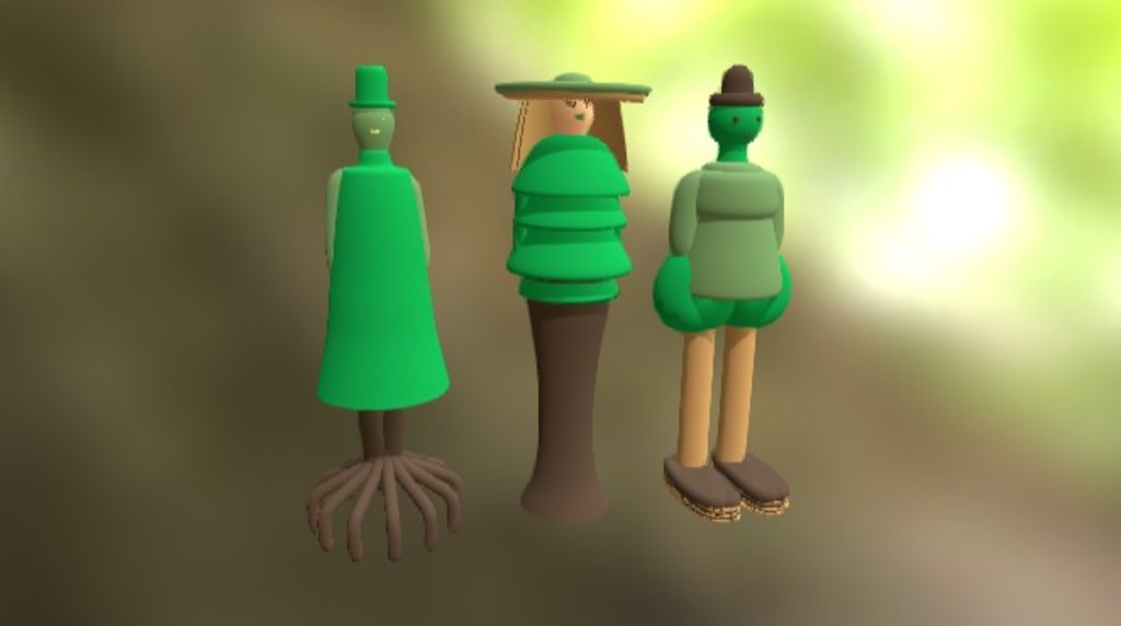 Tree People by Gemma - 3D model by Gravity Sketch (@gravitysketch ...