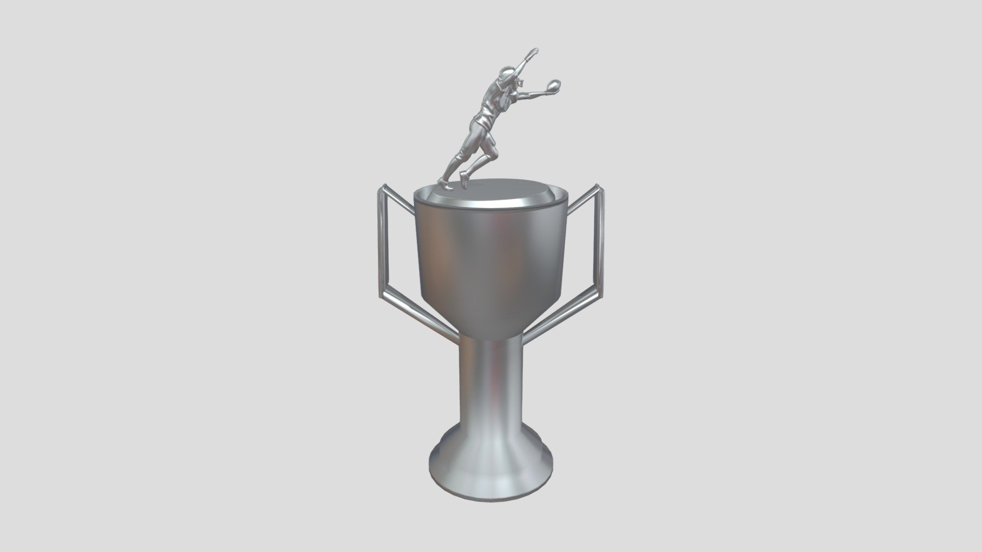 Football Trophy - Download Free 3D model by Lasercat [328496c] - Sketchfab