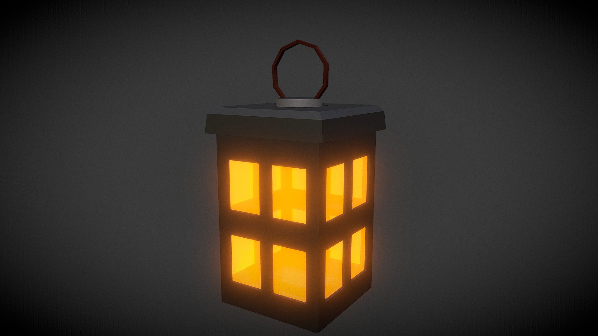 Simple Lantern - 3D model by somniumfelix [3284d4b] - Sketchfab