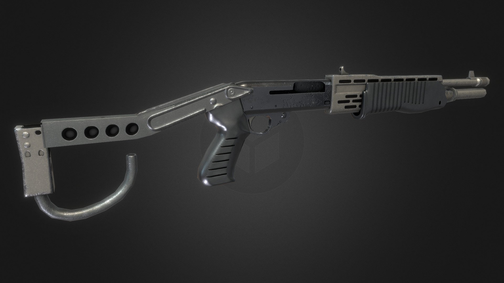 Spaz-12 Low Poly (old) - Download Free 3D model by DarkAir3D [3286c79 ...