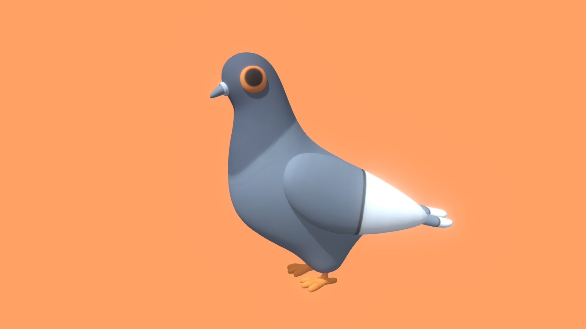 Pigeon - 3D model by I AM NPC (@dothaitoan329) [3286e0c] - Sketchfab