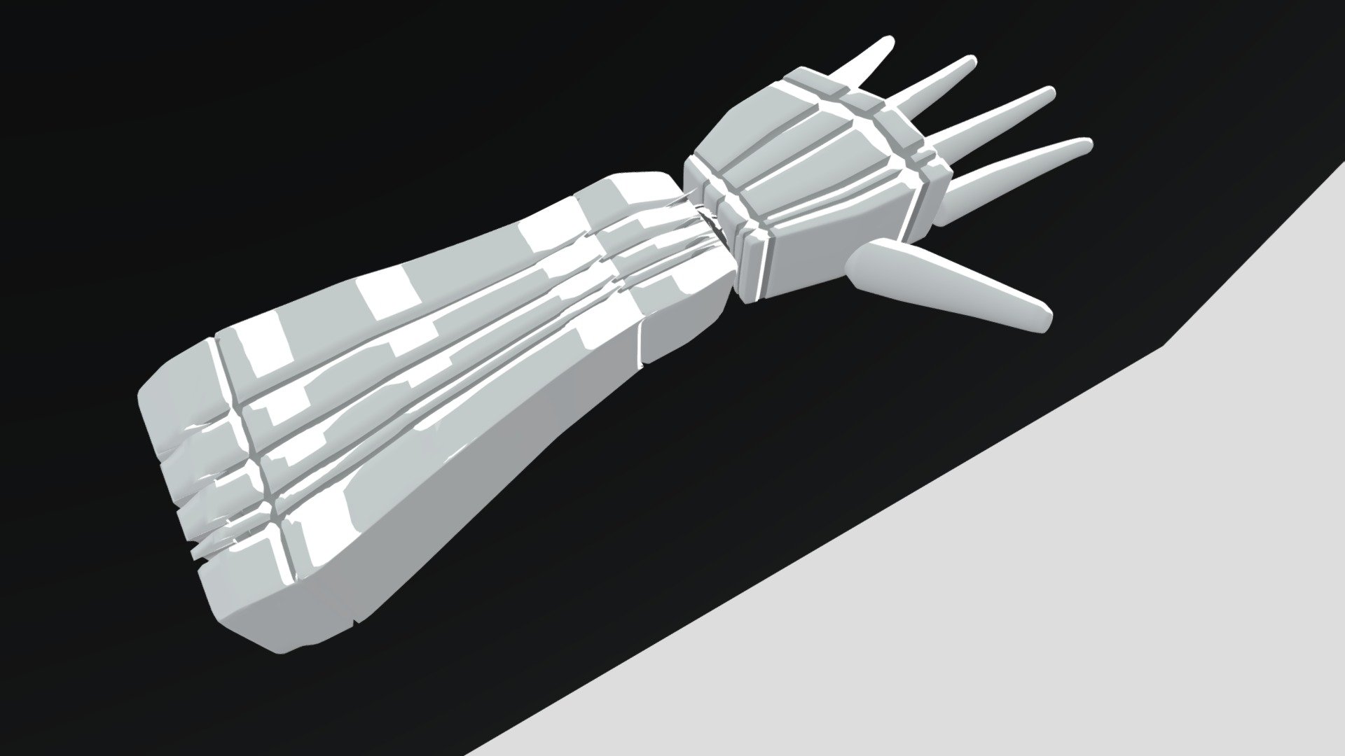 Robot Hand (high poly) - 3D model by rohithrook [3286f06] - Sketchfab