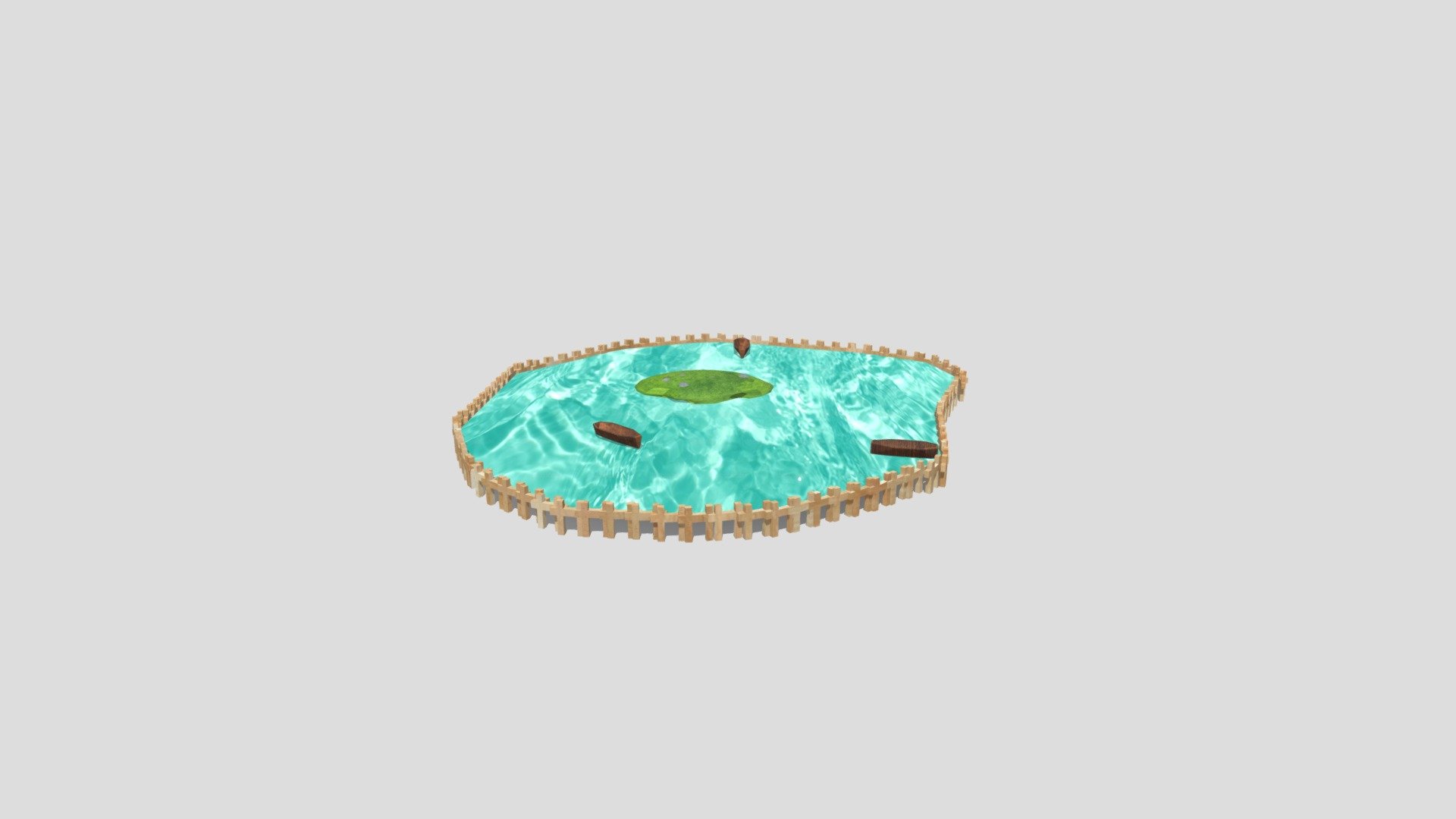 lake - 3D model by Fori (@justinhsu0420) [3288abb] - Sketchfab