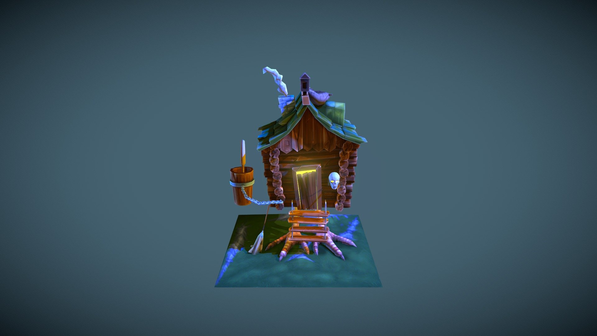 hut - Download Free 3D model by nastiazak88 [32892d4] - Sketchfab