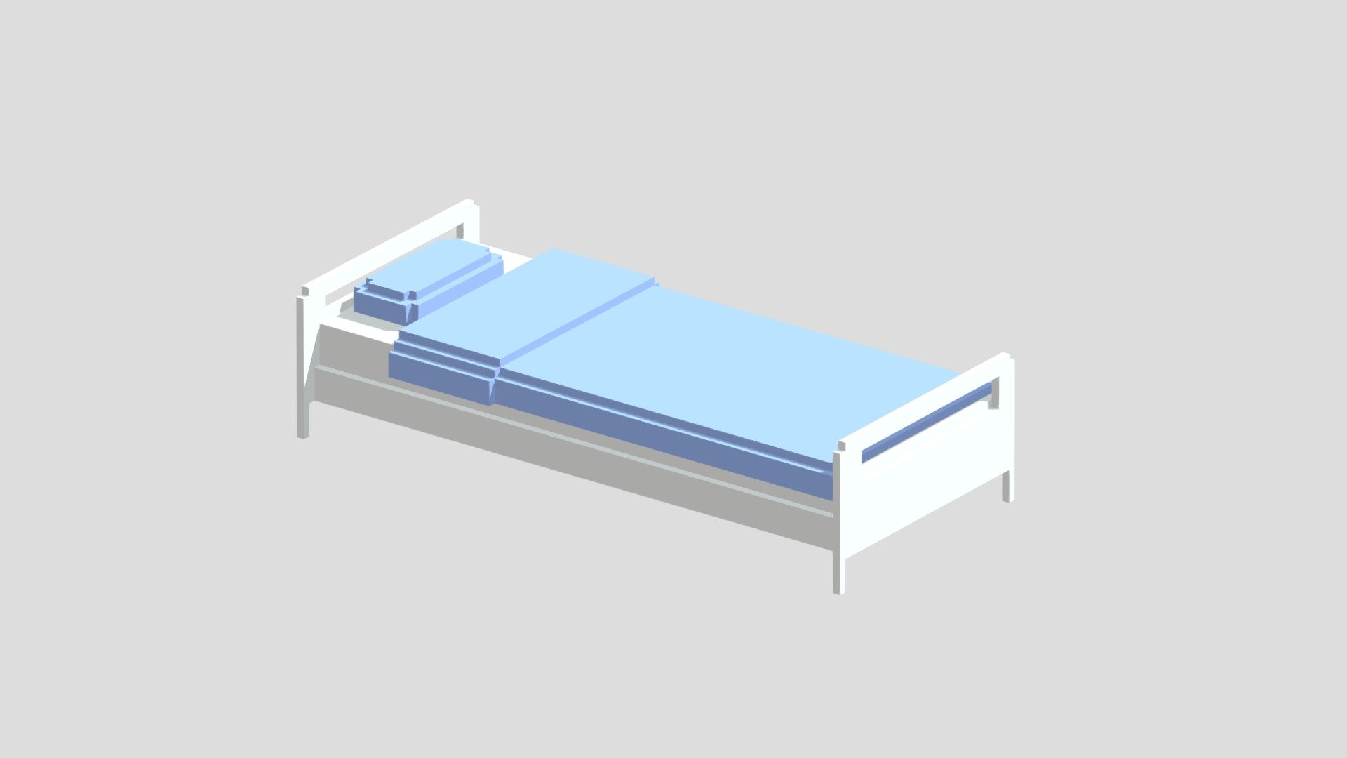 8 BIT BED Model - 3D model by Glucka Pixels (@gluckapixels) [328ab6e ...