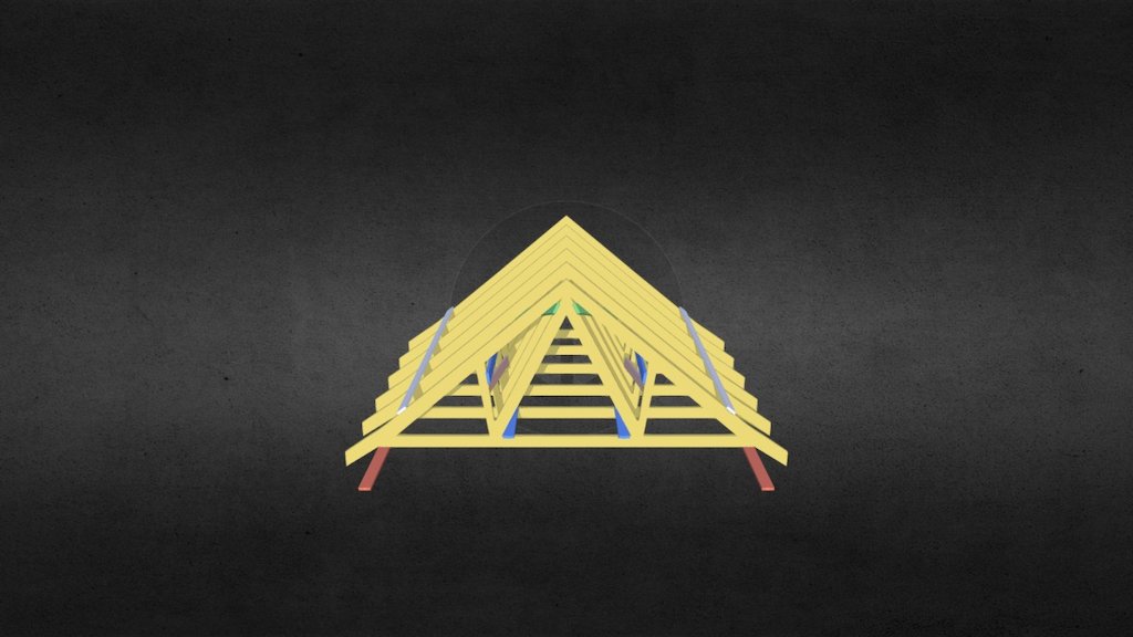 Trusses Diagram - 3D model by rossw [328af70] - Sketchfab