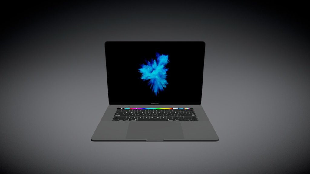 Space Grey 15 Inch Mac Book Pro - 3D model by mr-matt [328bf82] - Sketchfab