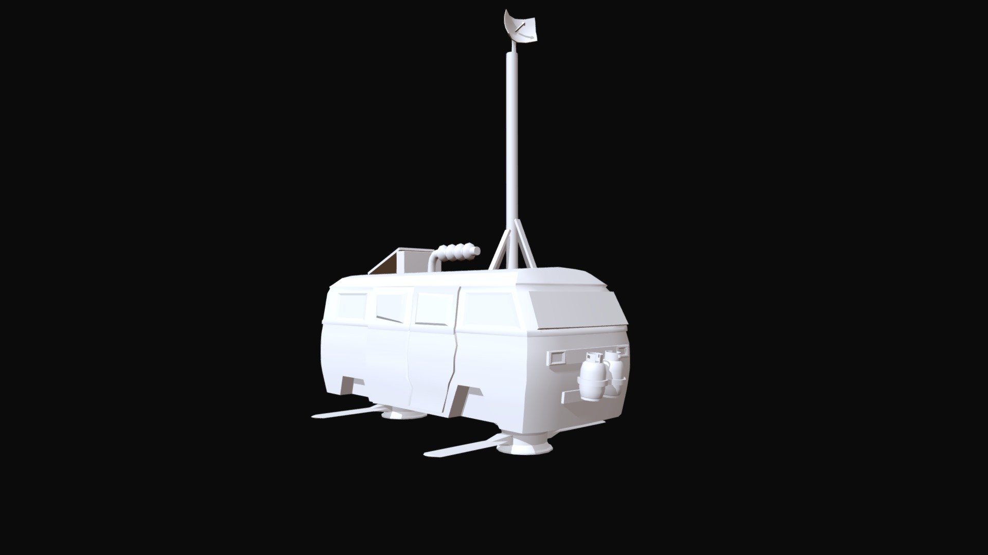 Flying Van - 3D model by Ivo Dias (@idas) [328c0f8] - Sketchfab