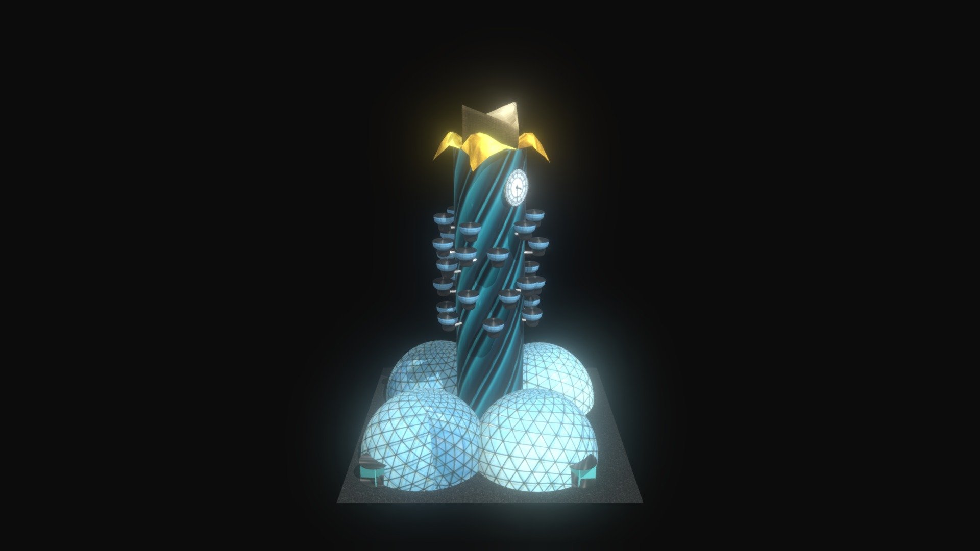Video Game Structure - Download Free 3D model by haas42 [328dd22 ...