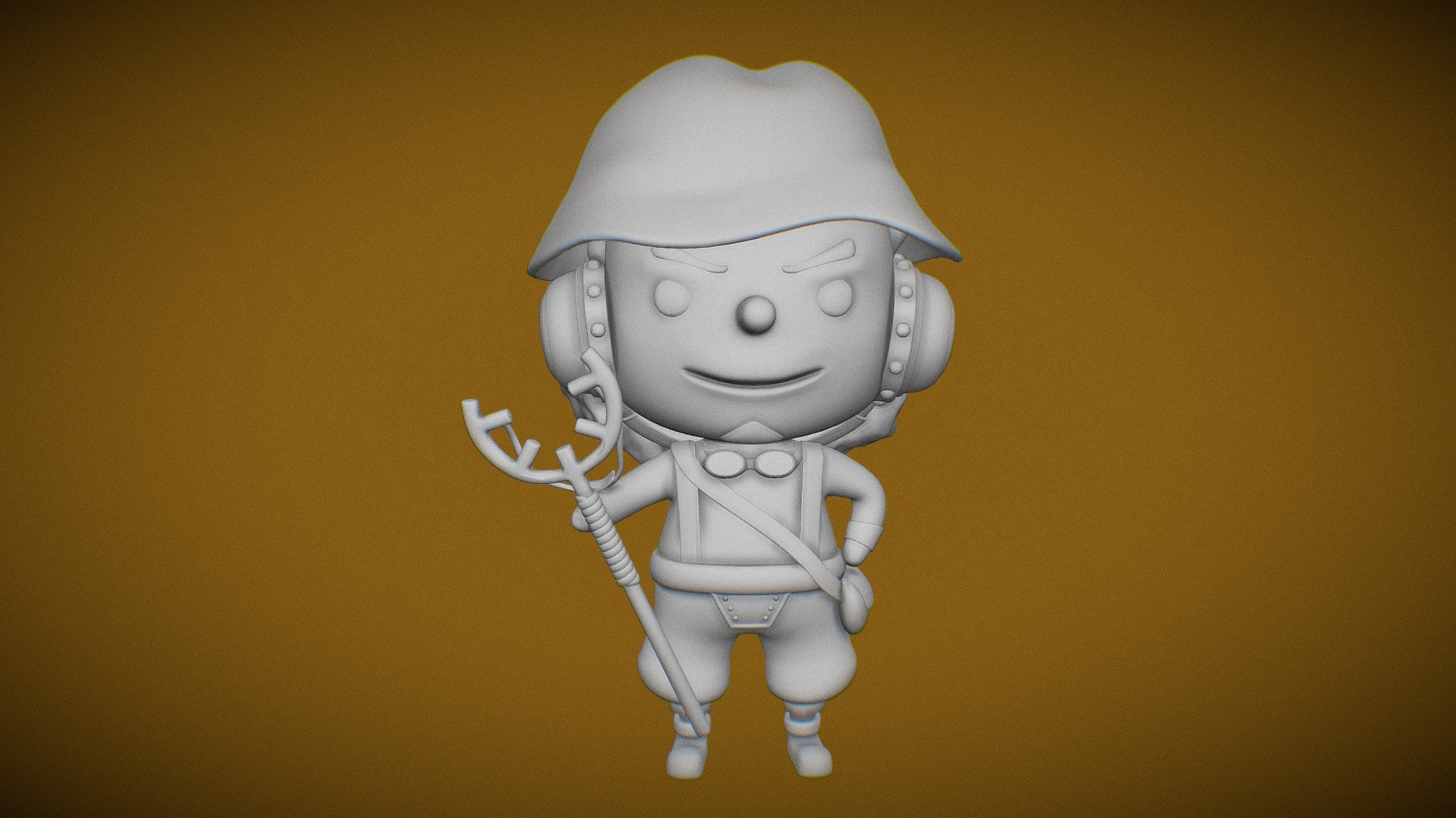 Usopp Chibi - One Piece - Buy Royalty Free 3D model by DChacal 3D ...