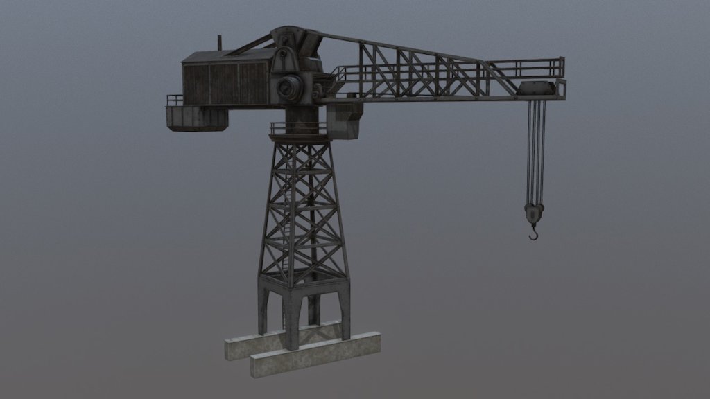 'Big Mickey' The Crane - 3D model by Neb (@nebbles) [328f473] - Sketchfab