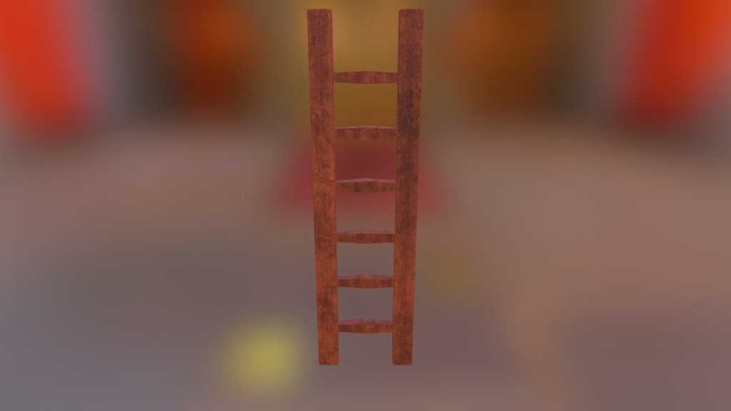 Ladder- Low Poly- Ethan Snell - 3D model by Ethan.Snell [328fcf2 ...