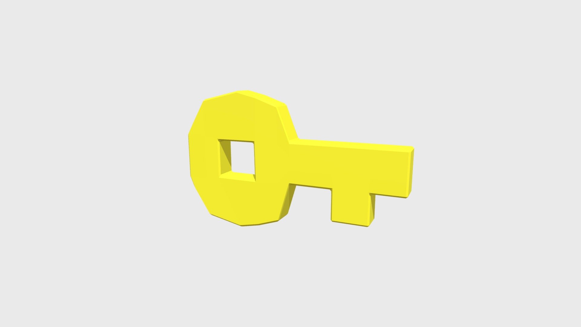 Low Poly Key - Download Free 3D model by Spagheti [32920ce] - Sketchfab