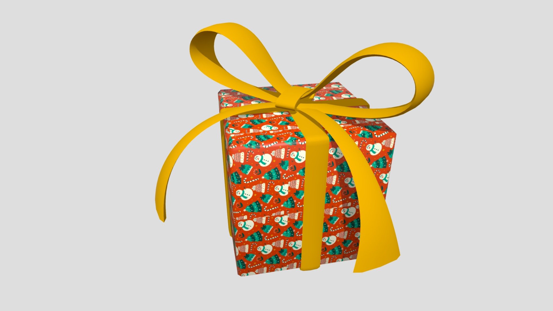 Christmas Gift - Download Free 3D model by QuantumBerry [3293400 ...