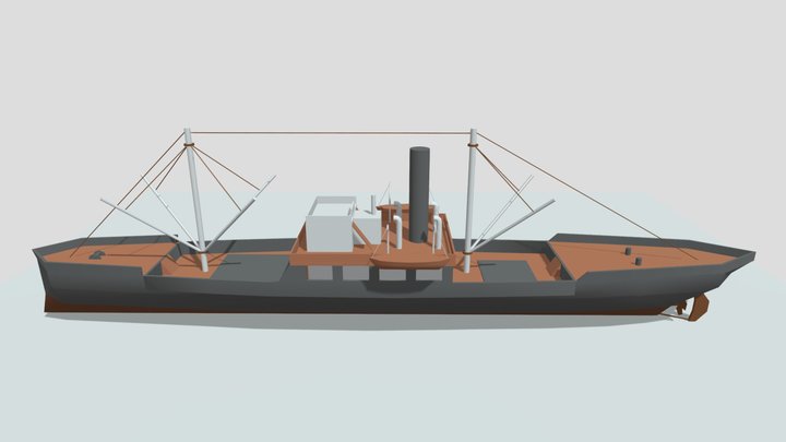 Merchant_ship 3D models - Sketchfab