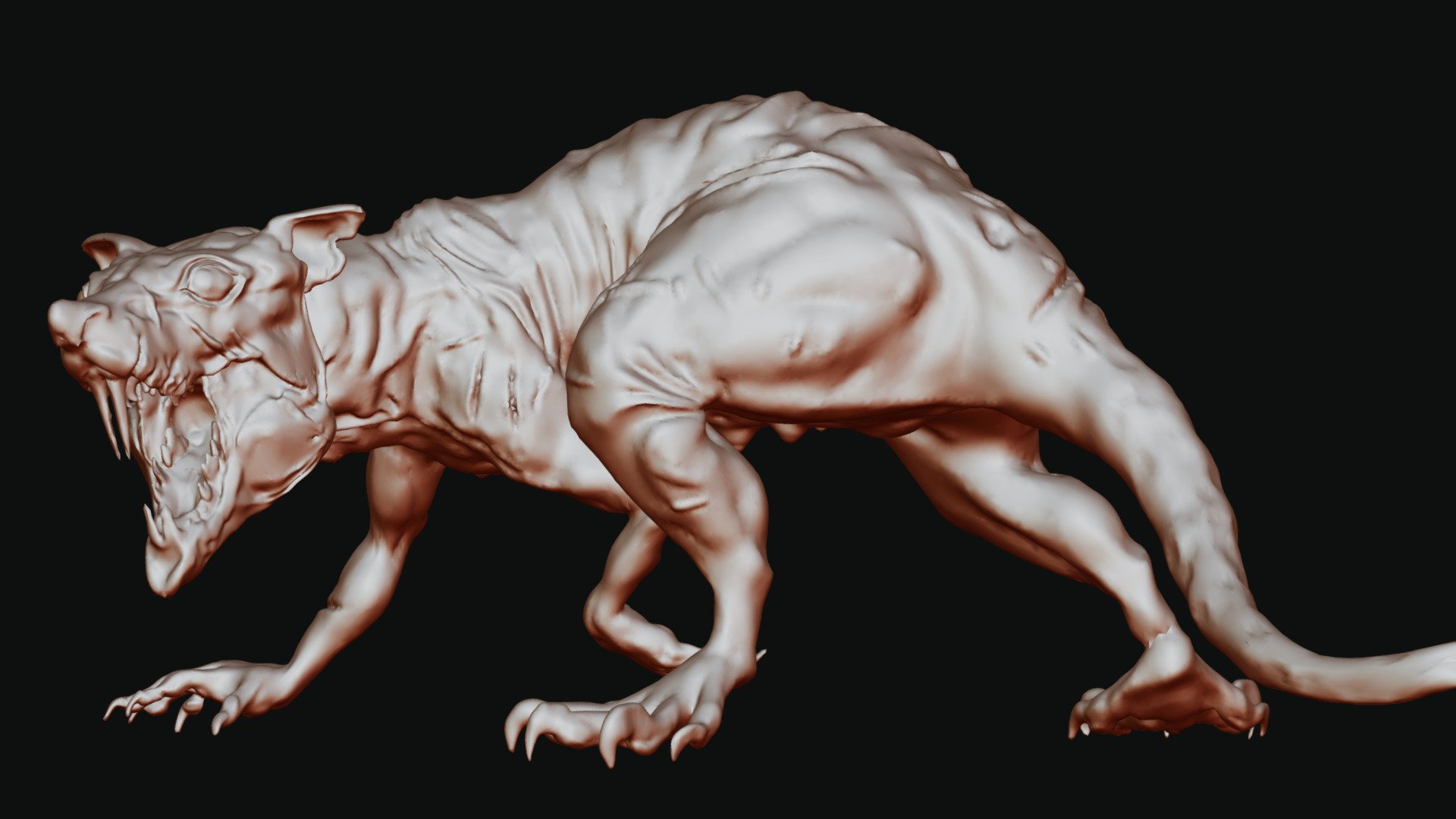 Mutant Rat - Download Free 3D model by C-List (@Mulberry_Bill) [329684e ...