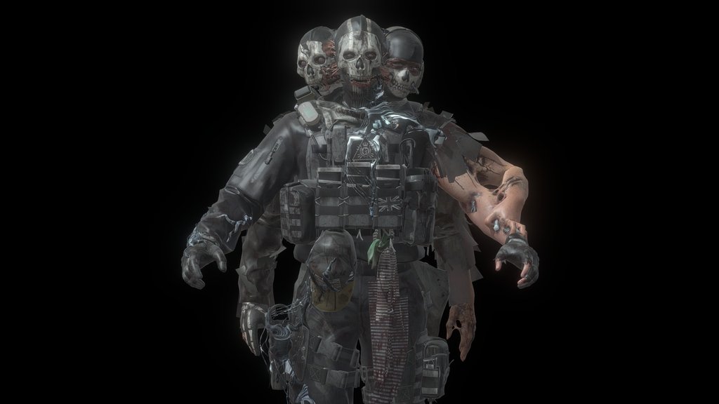 call of duty ghosts - A 3D model collection by TopNotch Assets (@Sxnneh ...