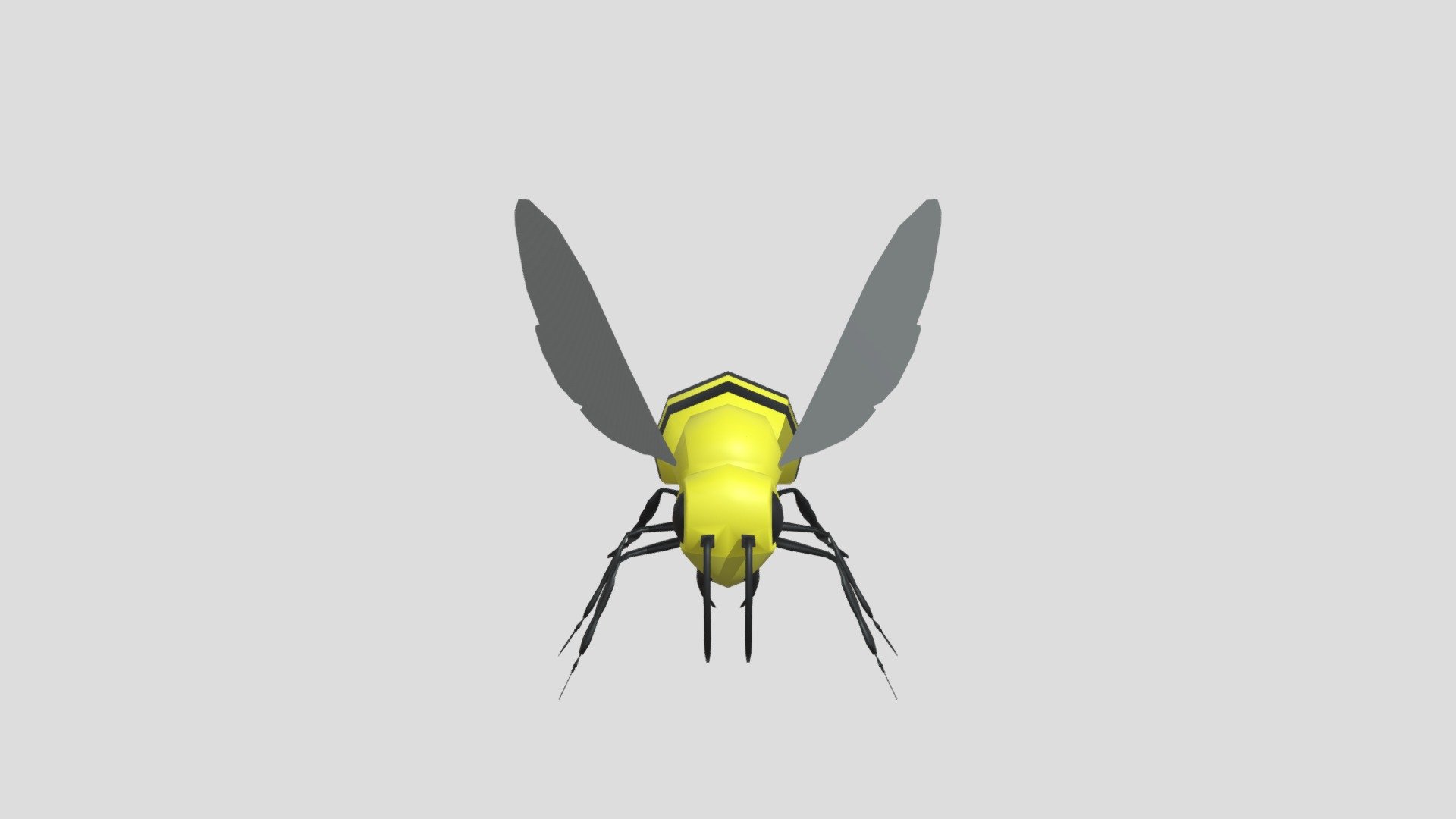 Low Poly Honey Bee - Download Free 3D model by Akinremi [3296ce5 ...