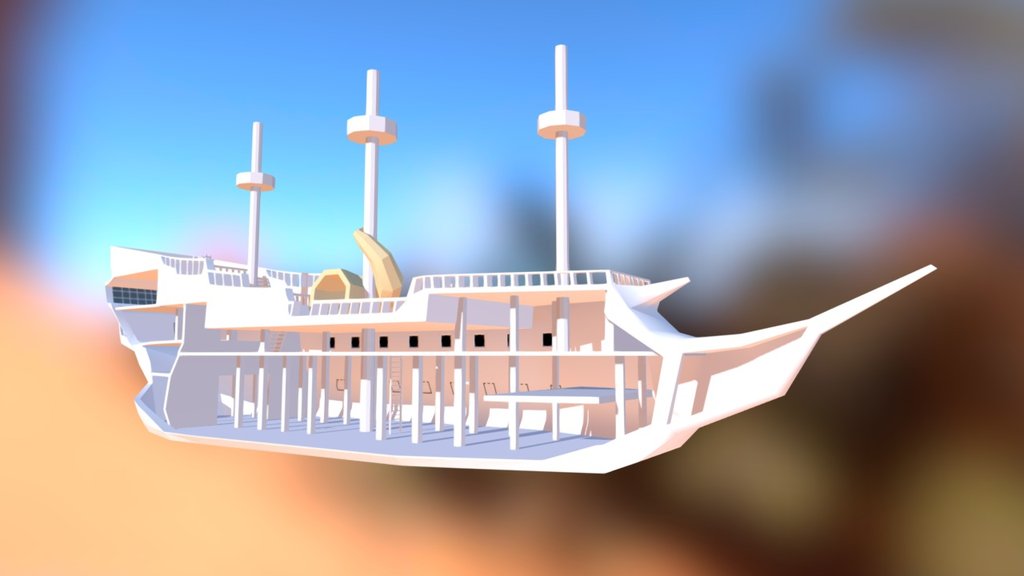 Draft Ship - 3D model by lonewanderer [3297010] - Sketchfab