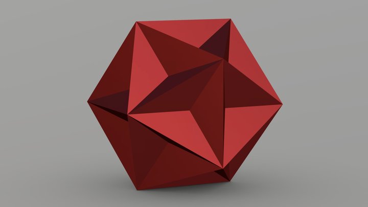 Great-dodecahedron 3D models - Sketchfab