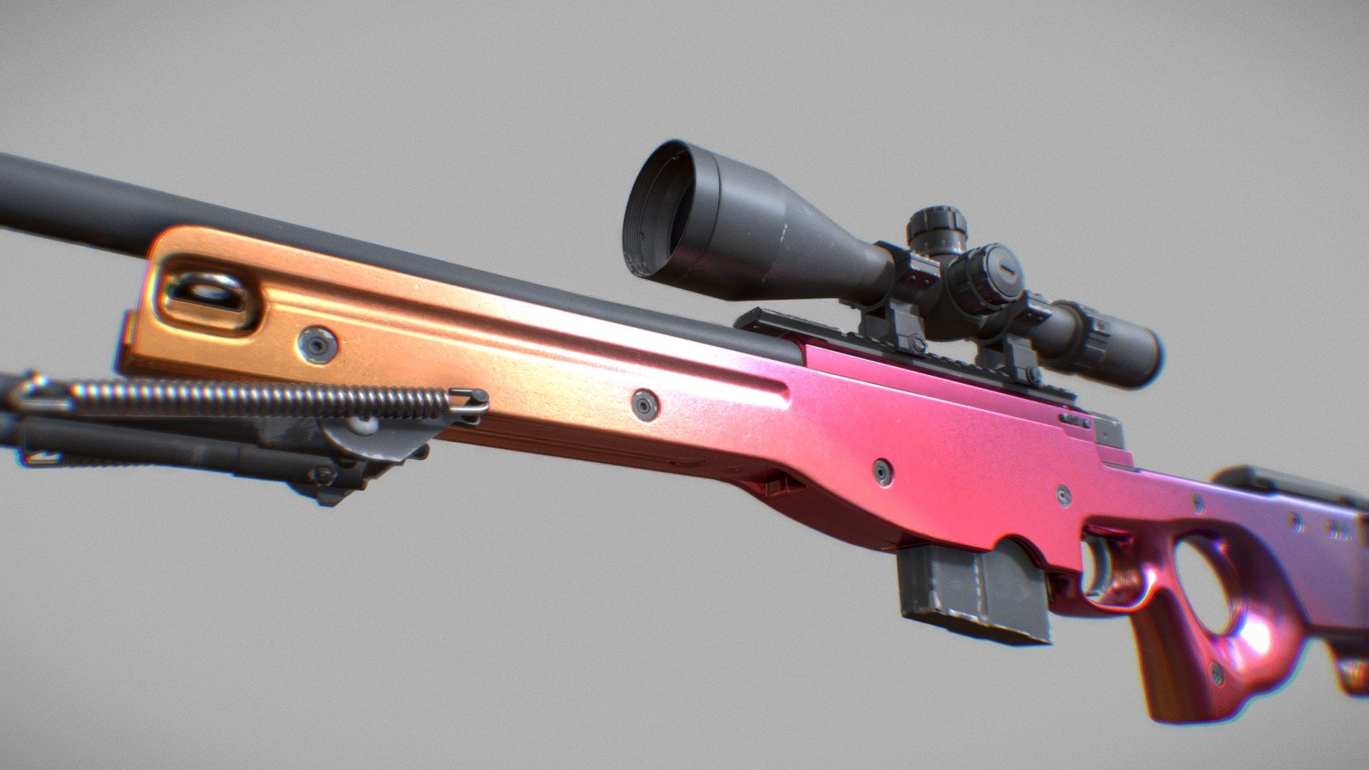 AWP | Fade - 3D model by MrInka [3298384] - Sketchfab