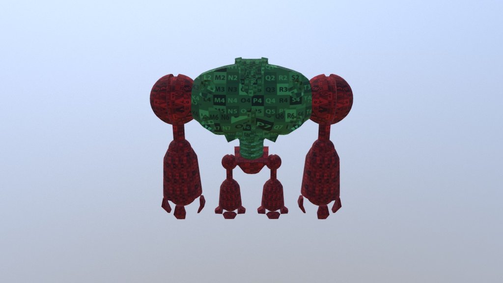 Robot With Test Textures - Download Free 3D model by Nat (@natwright ...