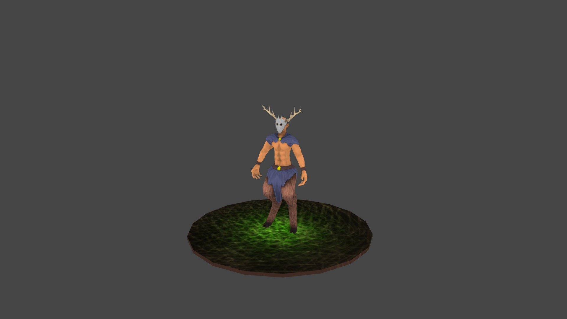 Satyr Mystic Pose w_ Base - 3D model by Kyle Watkins (@krwatkins ...