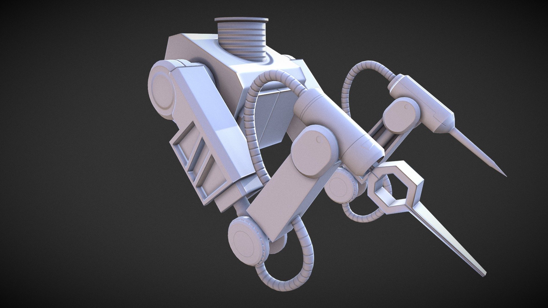 Robot Lp - 3D model by Chase [3299d50] - Sketchfab