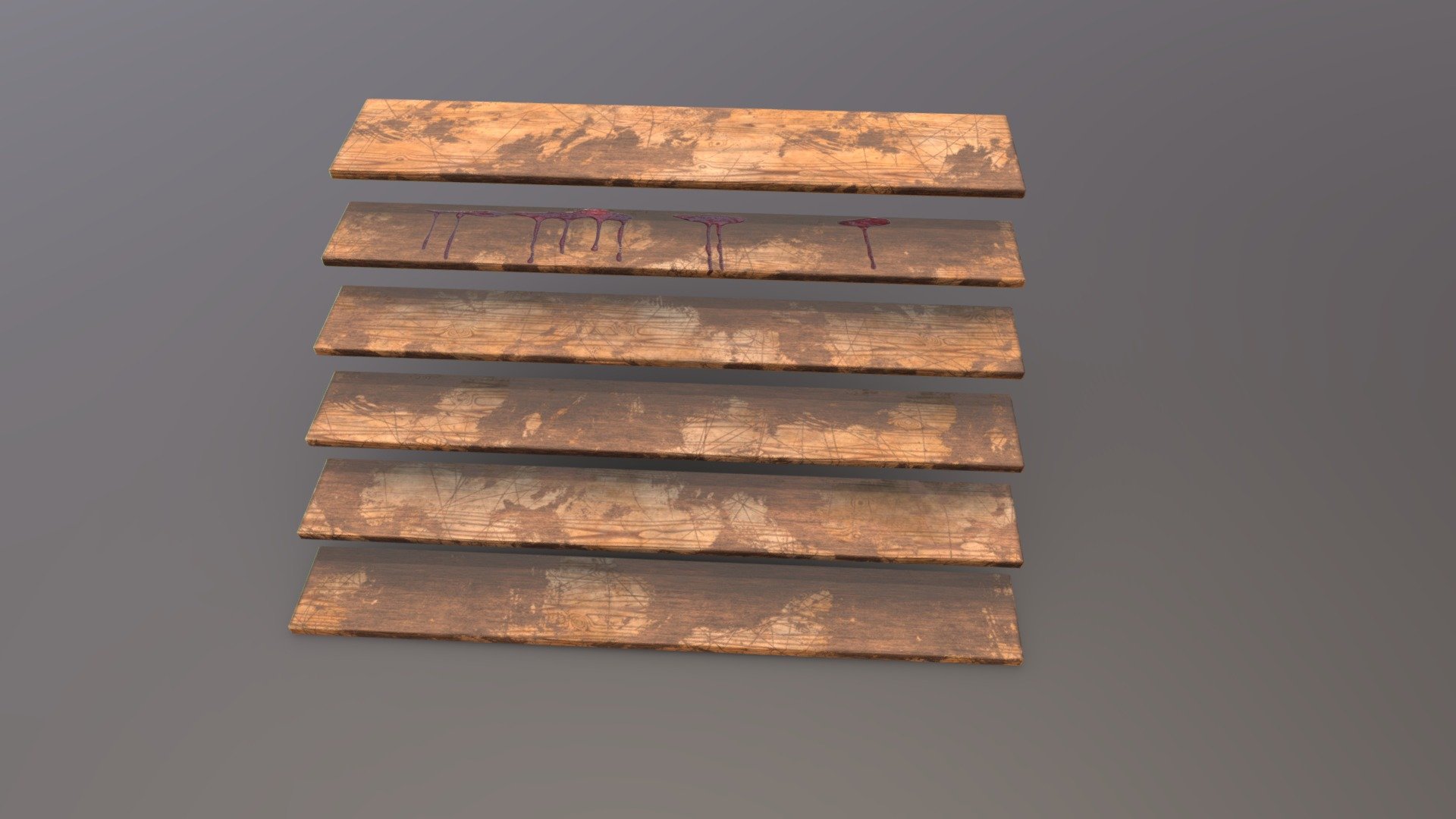 Wooden Planks - Download Free 3D model by shtran [3299d83] - Sketchfab