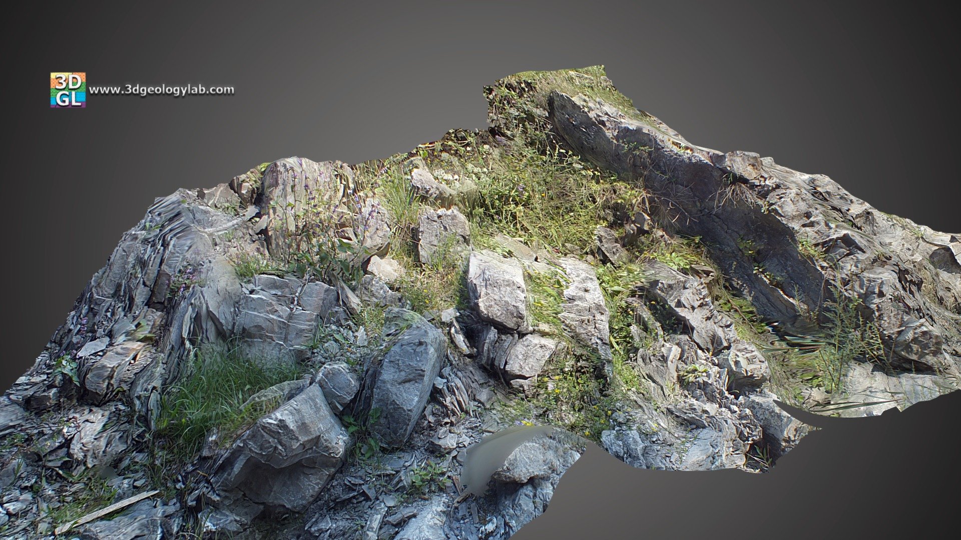 Outcrop (H225-B) - 3D model by 3D Geology Laboratory (@3DGeologyLab ...