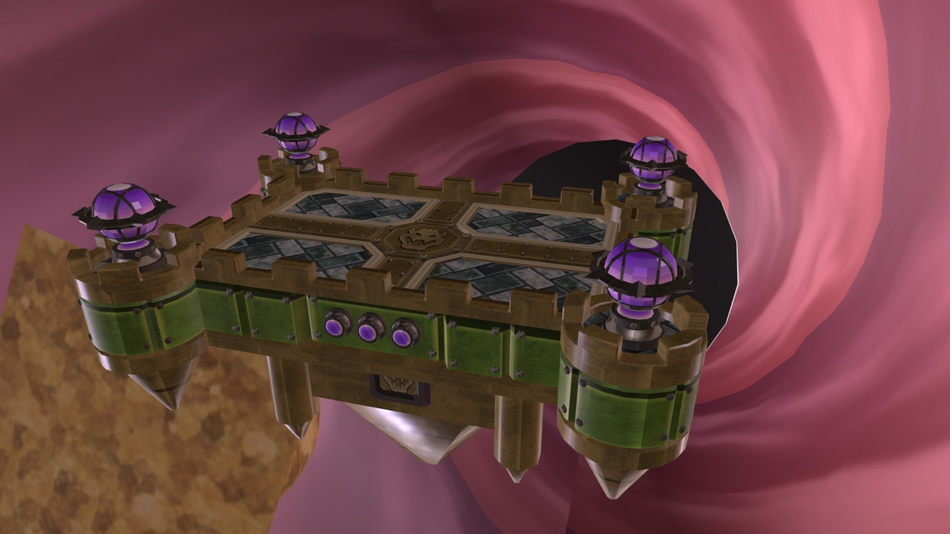 Bowser Block Battle Stage - Mario Party 9 - Download Free 3D model by ...
