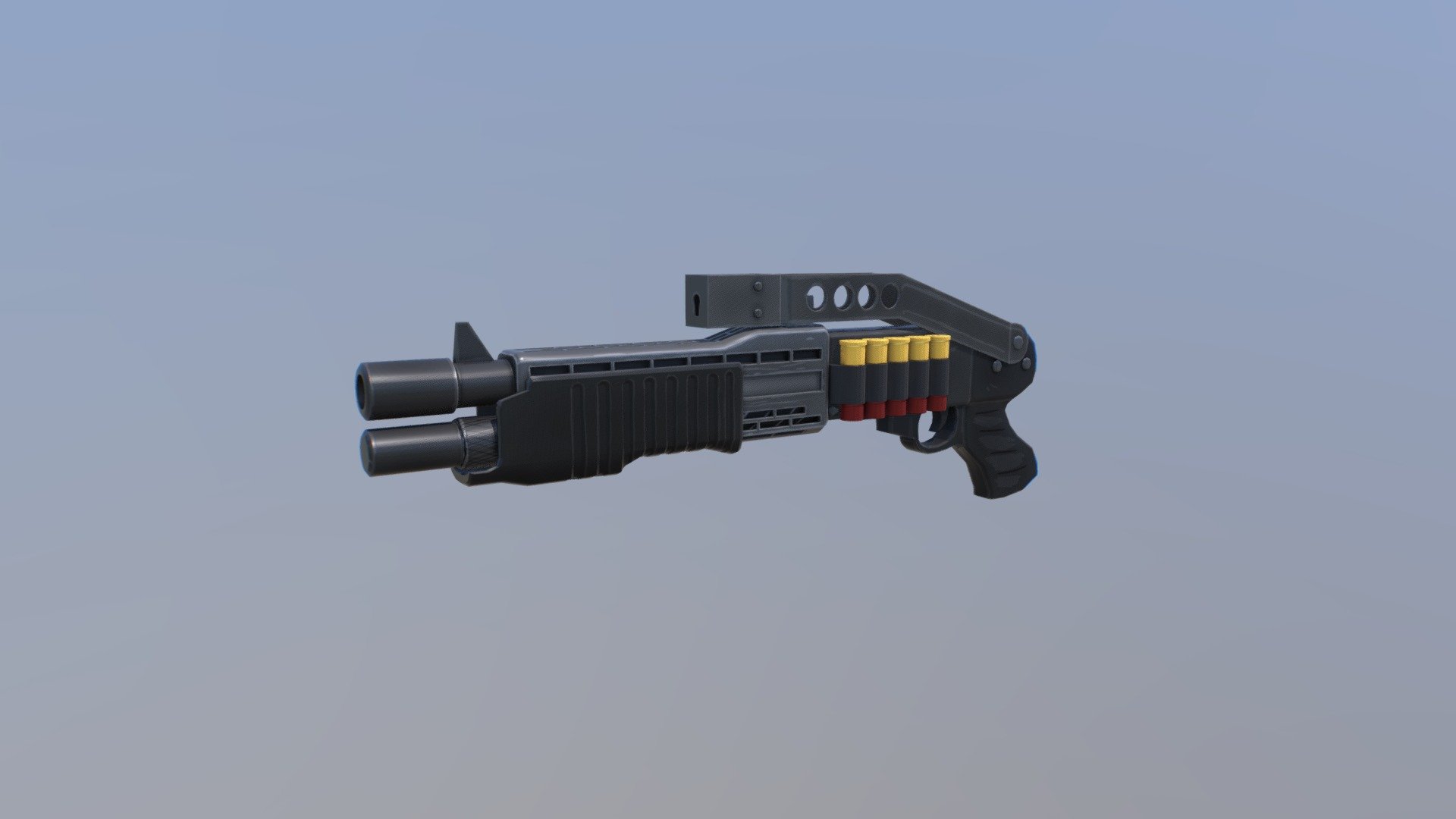 SPAS-12 - 3D model by TedwinK.66 [329b422] - Sketchfab