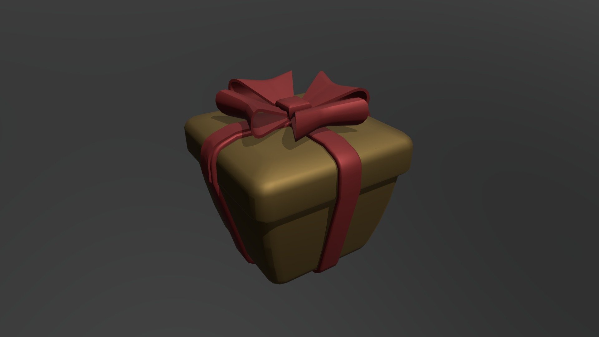 Square Gift Box - 3D model by Destia [329beab] - Sketchfab