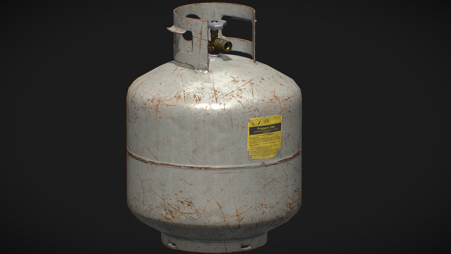 Old Rusty Propane Tank - Download Free 3D model by Lyndschoko [329cdce ...
