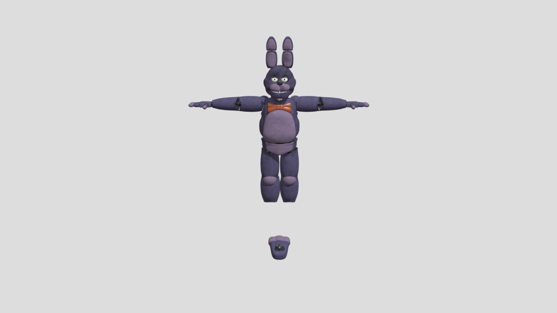 Bonnie The Bunny - Download Free 3D model by BillyBobP3D (@Lil_BigMac ...