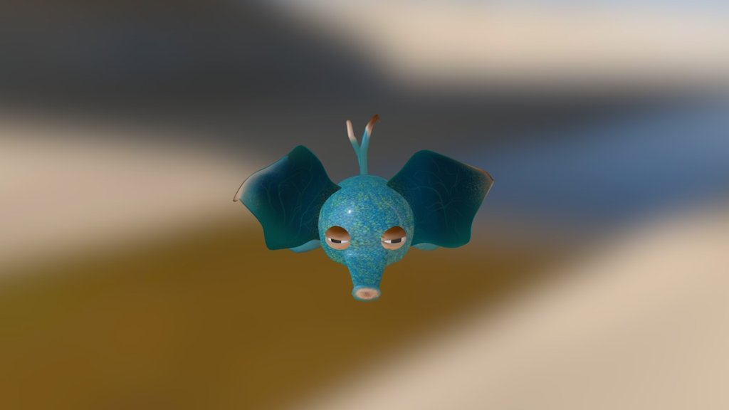 Alien pet - 3D model by Maiana [32a180f] - Sketchfab