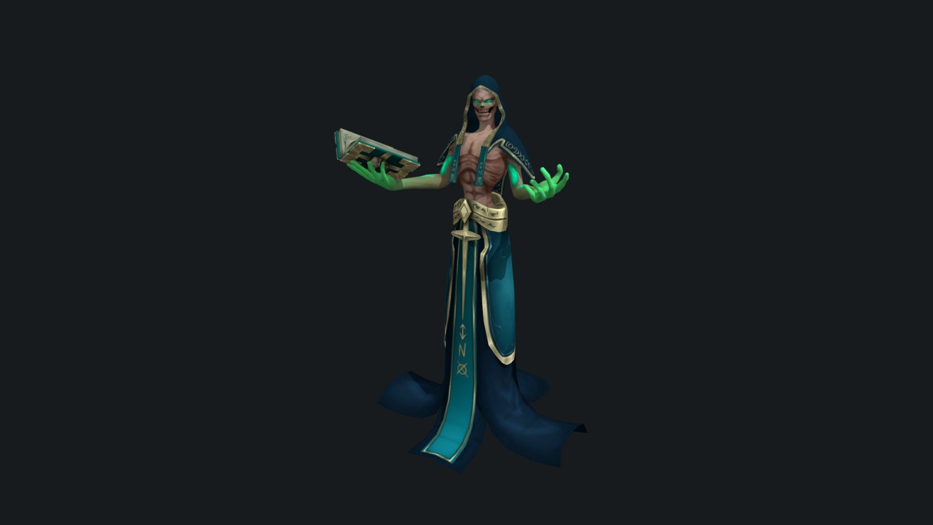 Necromancer-Asmodeus - 3D model by Donick [32a26df] - Sketchfab