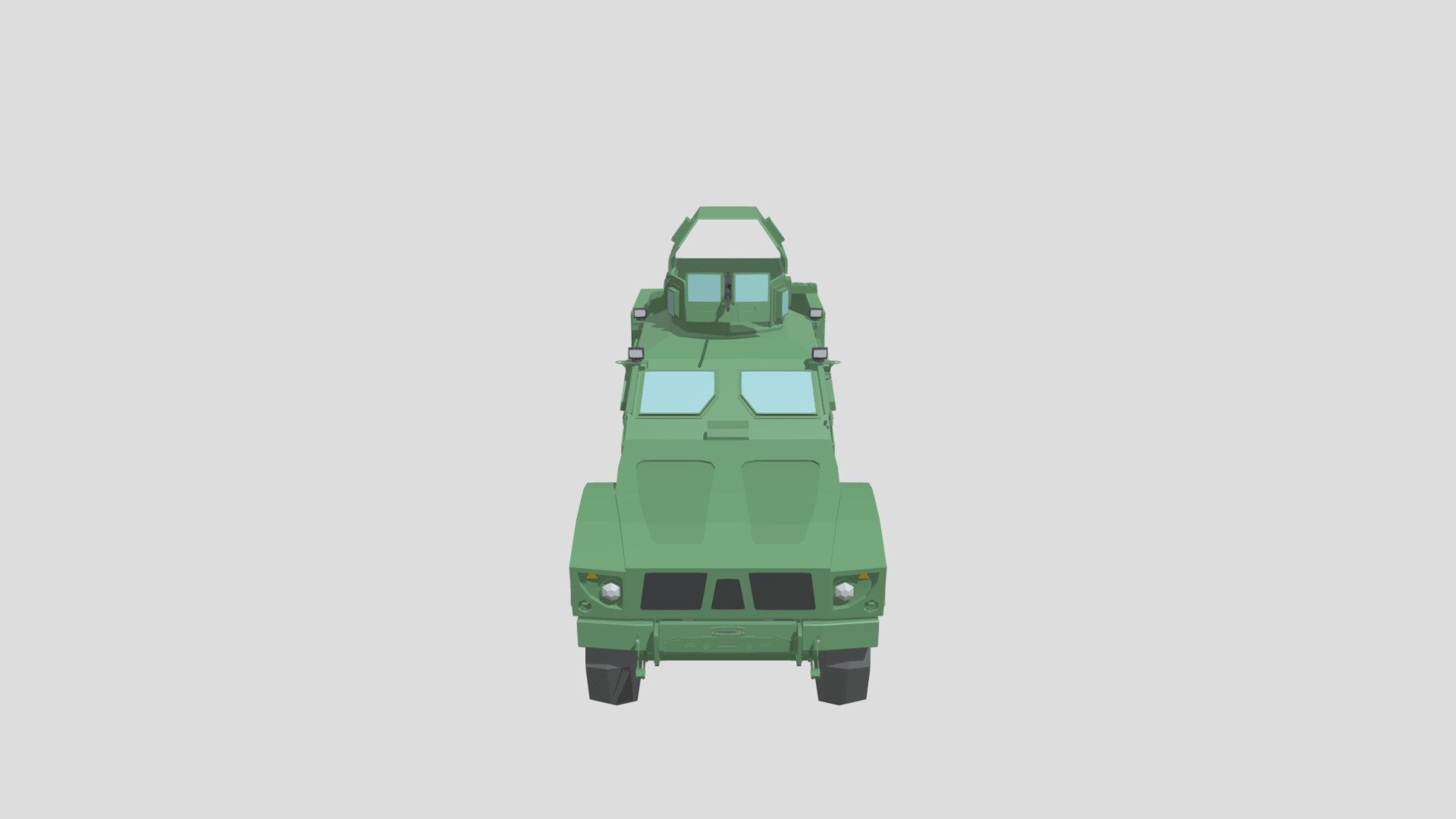 M-ATV (low-poly) - Download Free 3D model by ScurvyWoof [32a28aa ...