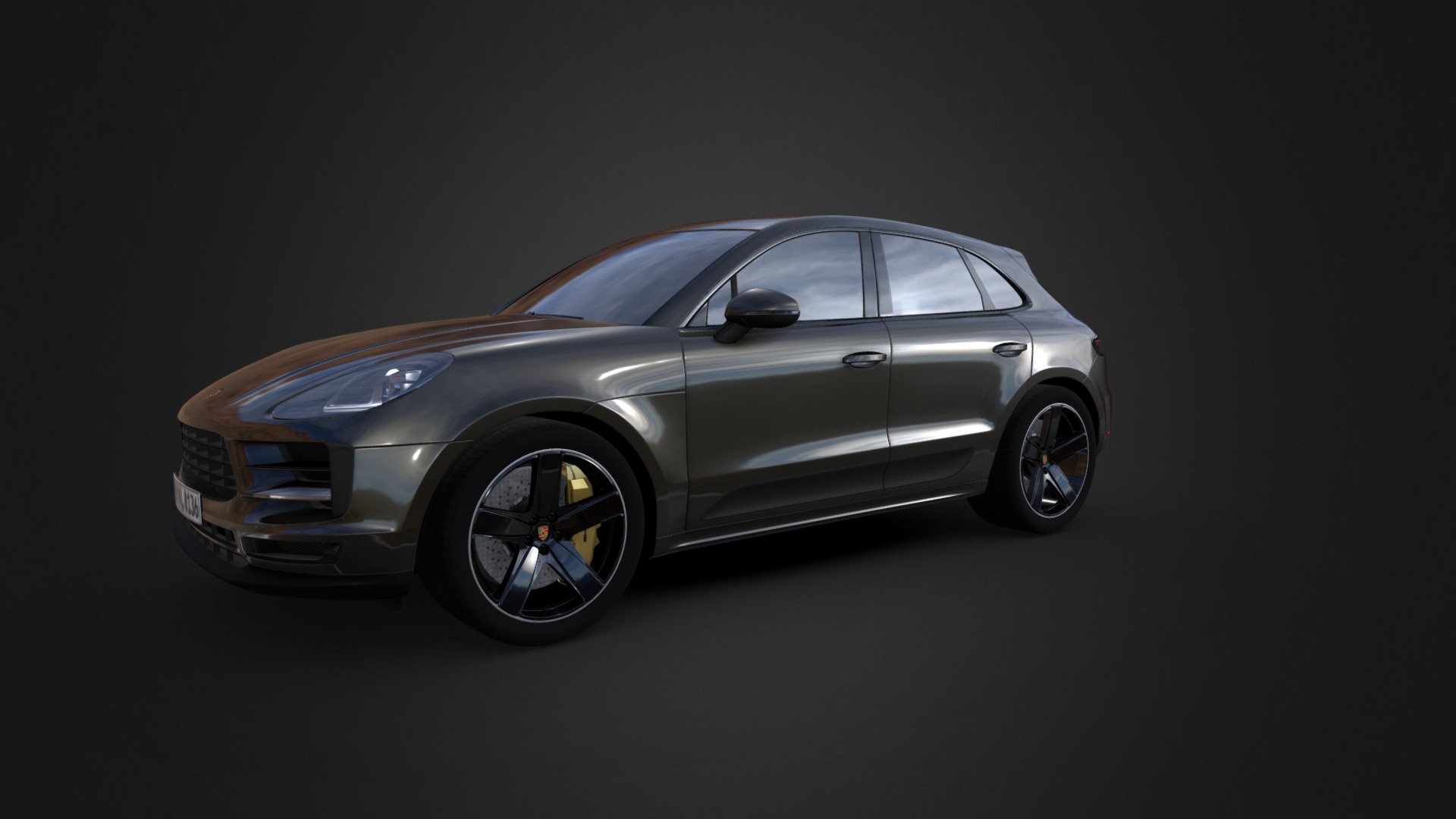 PORSCHE MACAN TURBO 95B Facelift 2019 - 3D model by paul_safko [32a2eab ...
