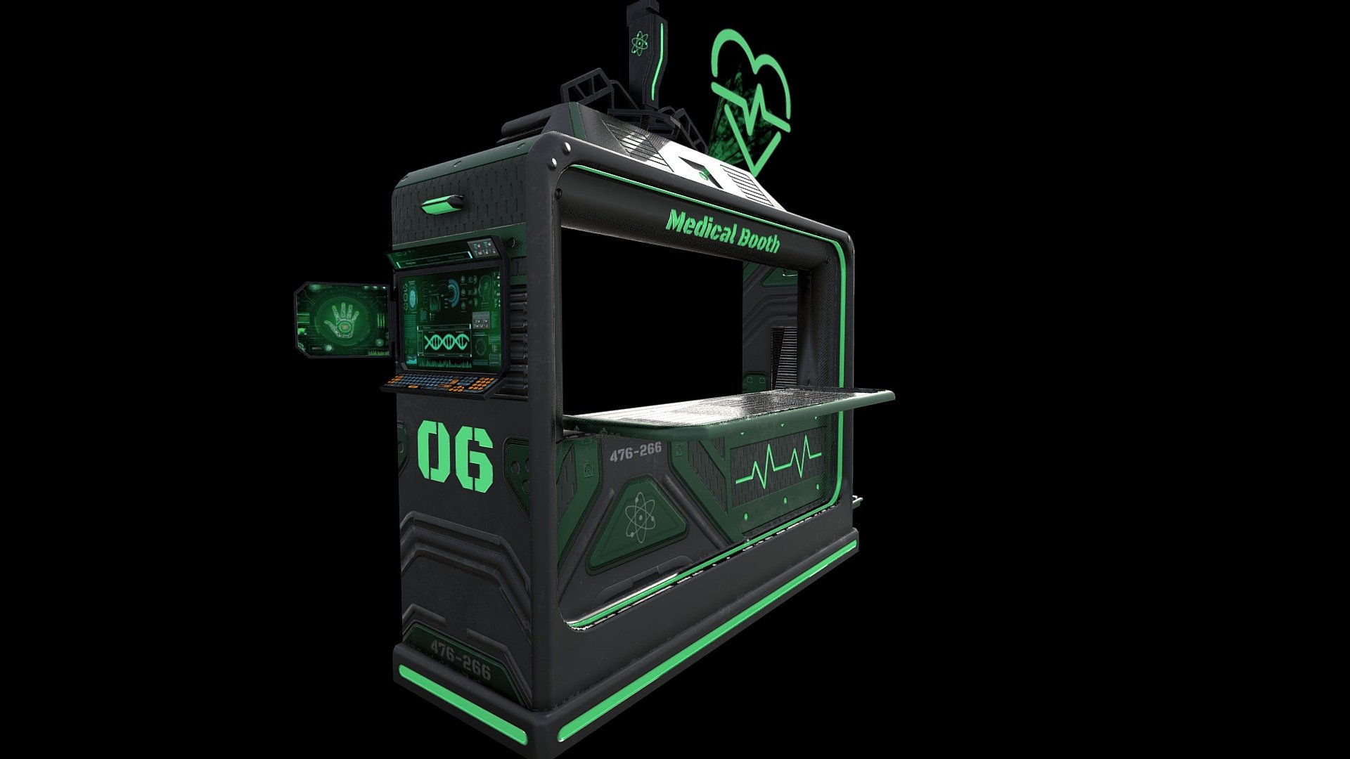 Sci-fi Medical Shop - 3D model by Stefan_dot_obj (@stefanprops ...